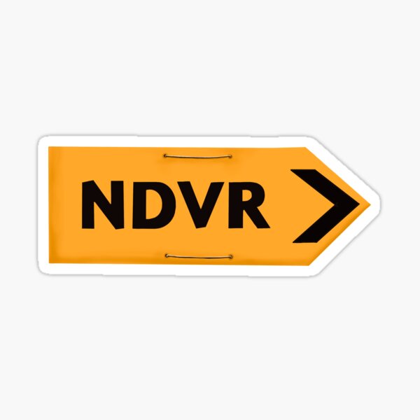 "NDVR Filming Location Sign" Sticker for Sale by JaqiW | Redbubble