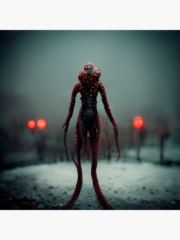 "Alien on earth Artwork" Sticker for Sale by Adilart11 | Redbubble