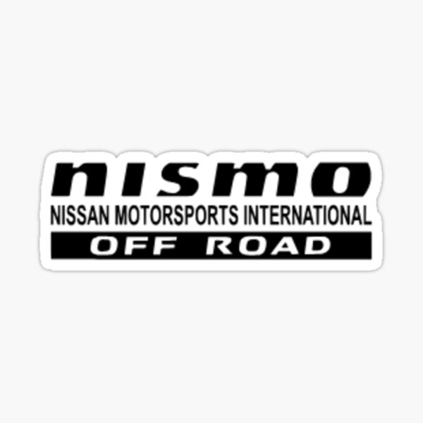 "NISMO OFF ROAD" Sticker by Racingdecals | Redbubble