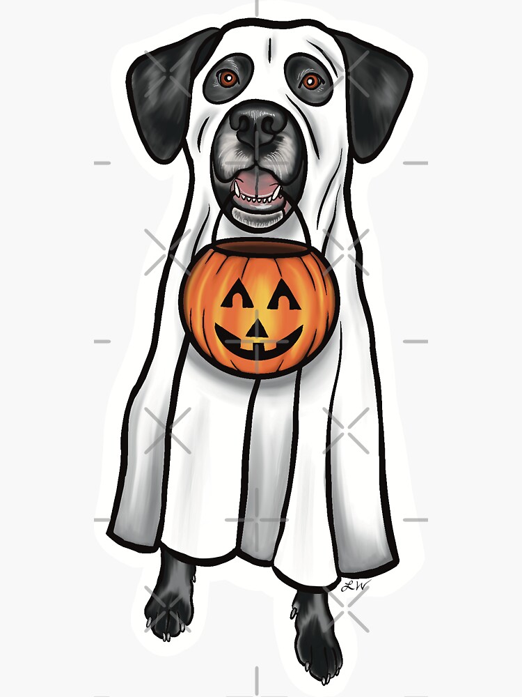 "Ghoulish Ghost Lab" Sticker for Sale by TheMedicsMakery | Redbubble