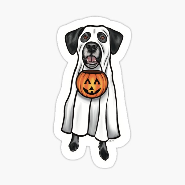 "Ghoulish Ghost Lab" Sticker for Sale by TheMedicsMakery | Redbubble