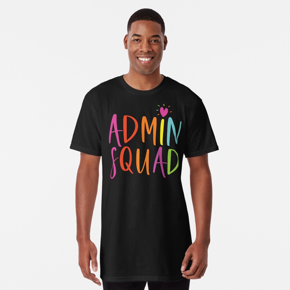 "Administrator Squad Colorful: Funny Office Administrator Gift" Sticker ...