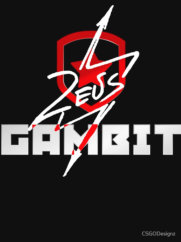 "Gambit Zeus | CS:GO Pros" T-shirt for Sale by CSGODesignz | Redbubble ...