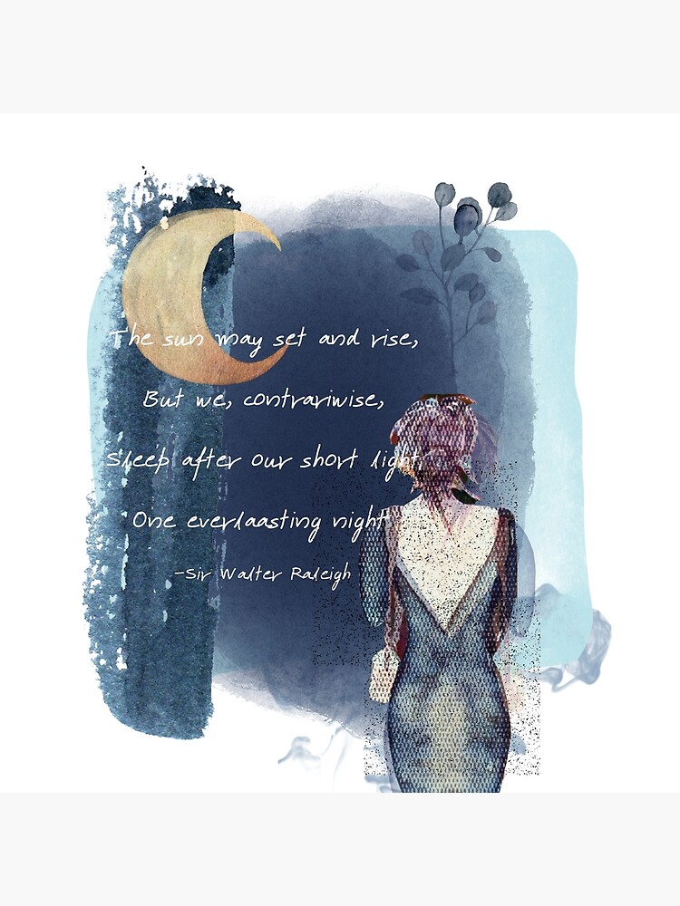 "Poetry Cafe - Woman at Night, Painting Collage" Poster for Sale by ...