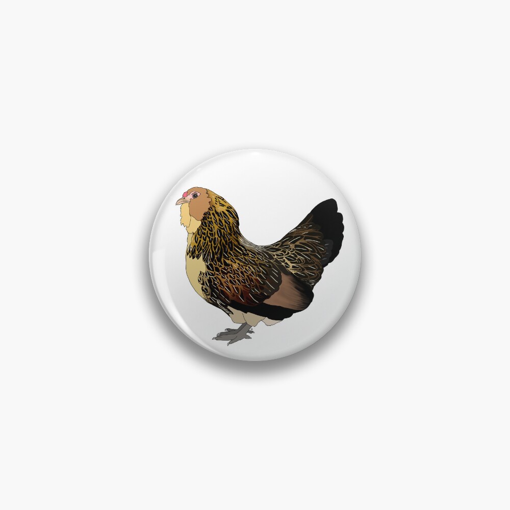 "Quail Belgian Bearded d'Anver Hen" Sticker for Sale by bakerchkenranch ...