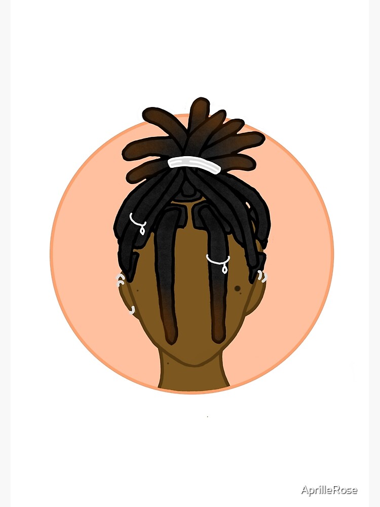 "Black girl with dreads" Poster for Sale by AprilleRose | Redbubble