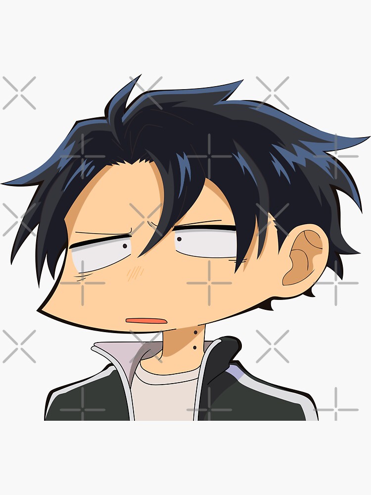"Kou Yamori - Call of the Night - Yofukashi no Uta - Chibi" Sticker for ...
