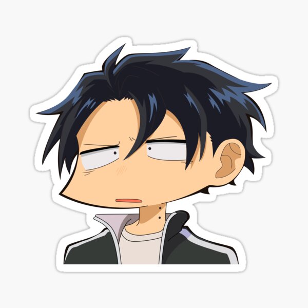 "Kou Yamori - Call of the Night - Yofukashi no Uta - Chibi" Sticker for ...