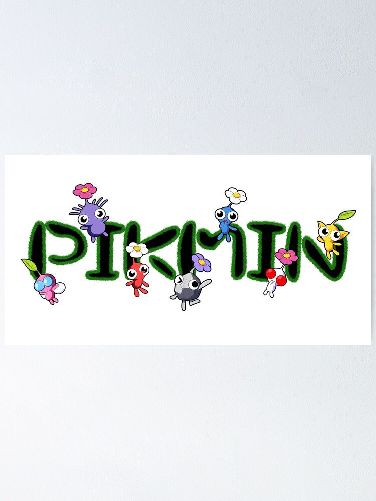 "Pikmin Family Fun" Poster for Sale by epinkb | Redbubble