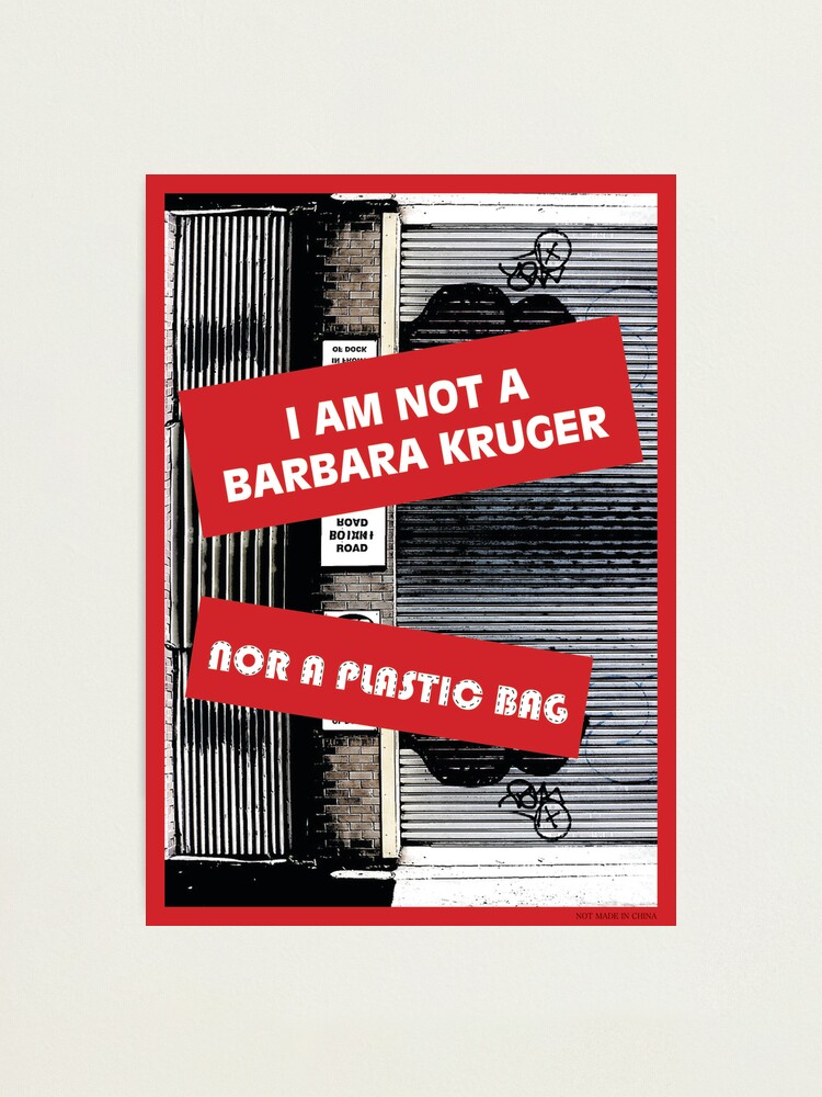 "Things I am Not" Photographic Print for Sale by MiniMumma | Redbubble
