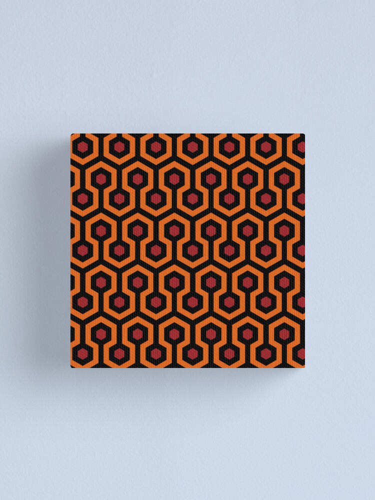"Shining Overlook Hotel Carpet Pattern" Canvas Print by obviouslogic ...