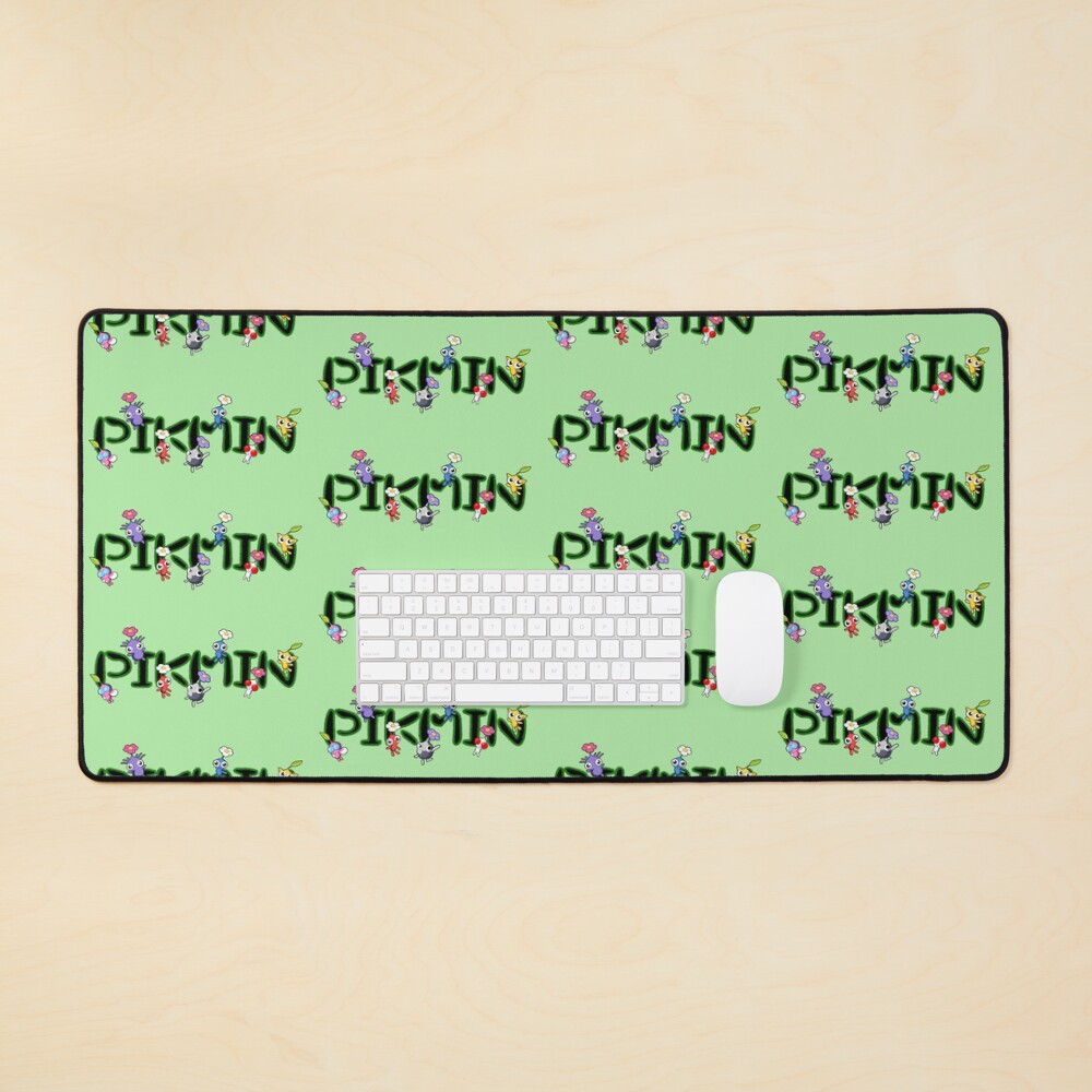 "Pikmin Family Fun (on Green)" Sticker for Sale by epinkb | Redbubble