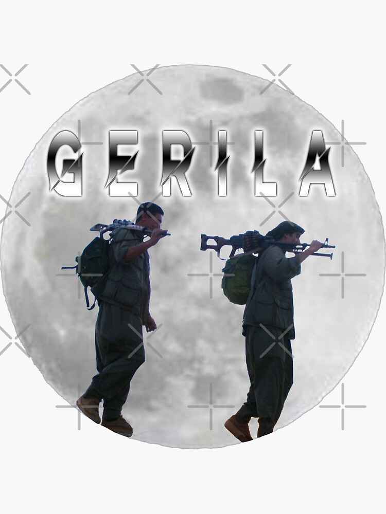 "GERILA KURDISTAN " Sticker for Sale by KurdishShops | Redbubble