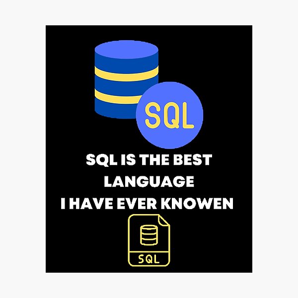 "Funny SQL's Users & Developer Gift JAVA IST DIE BESTE SPRACHE, DIE ICH JE GEKANNT HABE ...