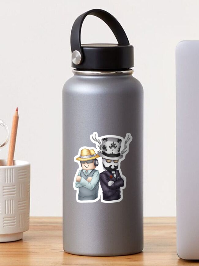 "Badcc and Asimo" Sticker for Sale by EvilArtist | Redbubble