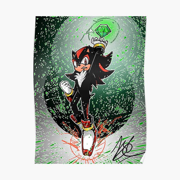 "chaos control" Poster for Sale by ImperialBlair | Redbubble