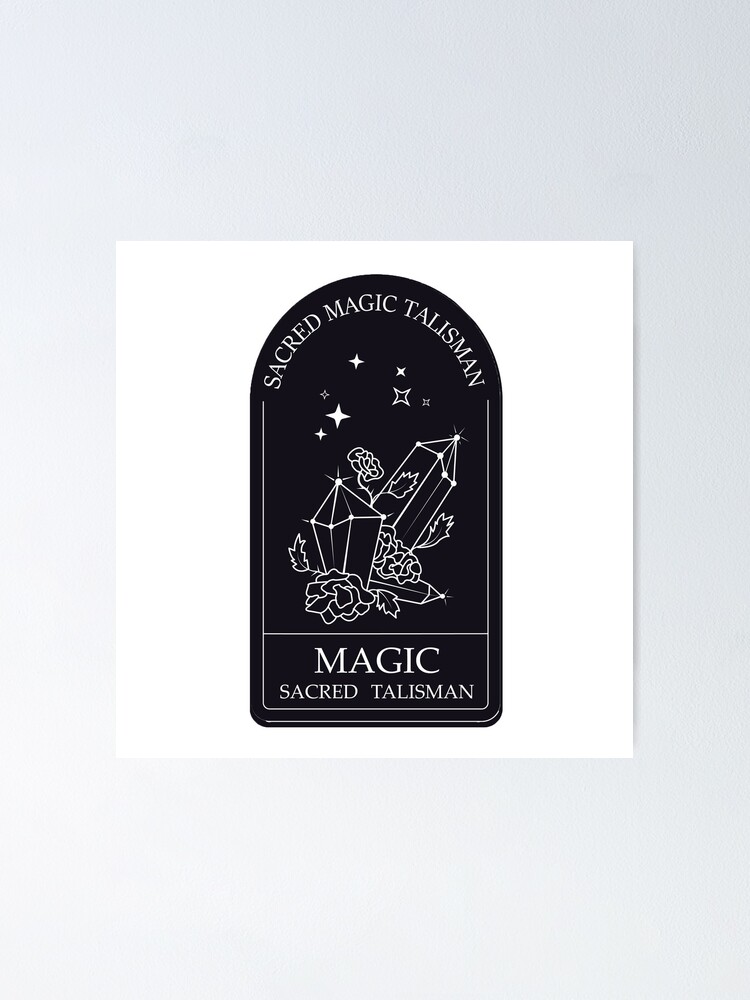 "Sacred Talisman of Luck" Poster for Sale by discreteduck | Redbubble