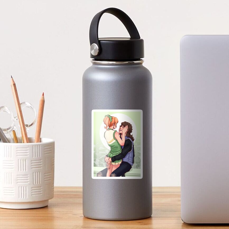 "Hellcheer Smoosh" Sticker for Sale by MadQueenMads | Redbubble