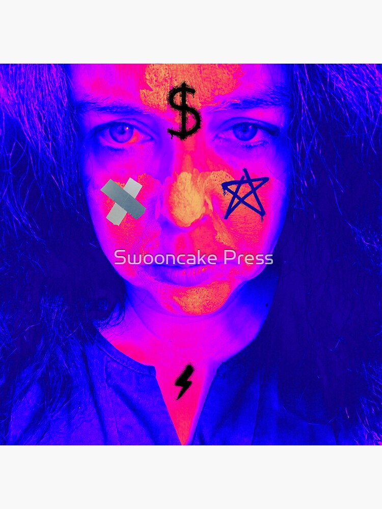 "Mars Square Pluto" Sticker for Sale by Misti Rainwater-Lites | Redbubble