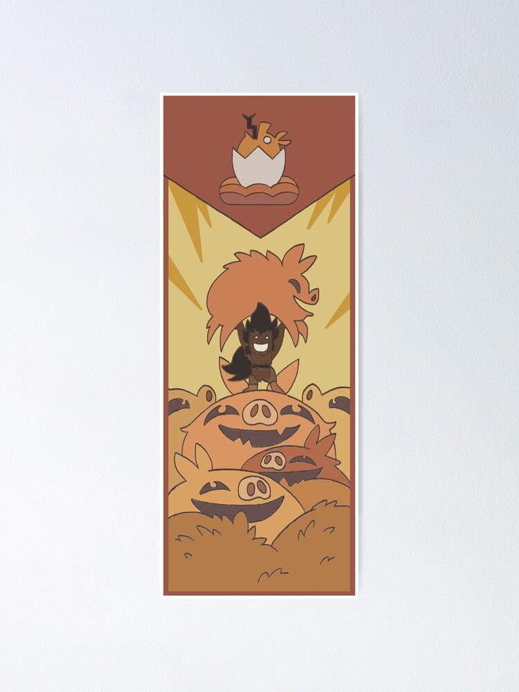 "Beast Keeping Coven Head Witch Eberwolf" Poster for Sale by ...