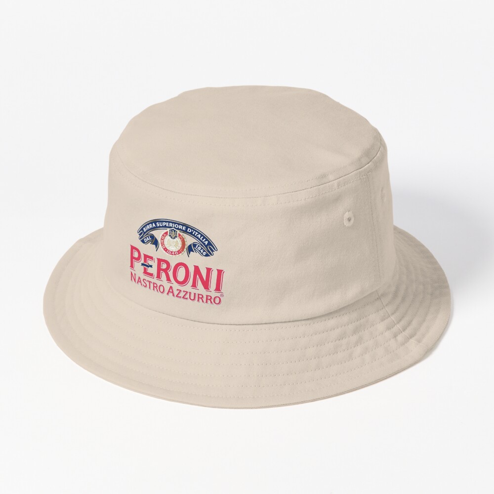 "Peroni Nastro Azzurro Classic Logo" Bucket Hat for Sale by bopdown ...