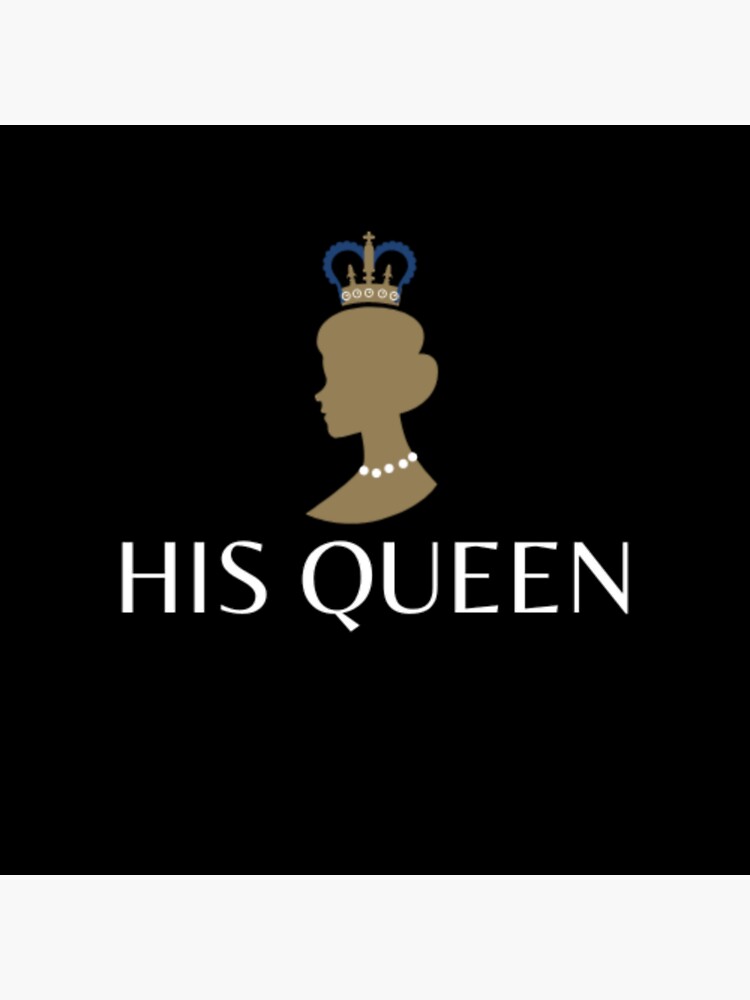 "his queen & princess" Sticker for Sale by shnb-king | Redbubble