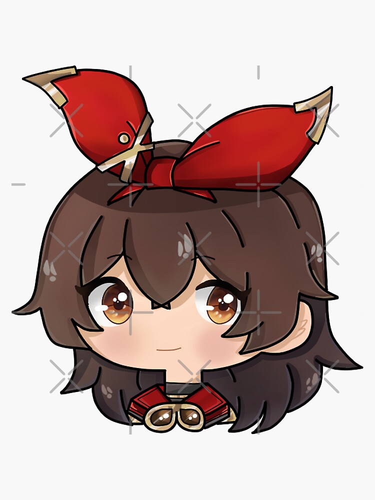"Chibi Amber" Sticker for Sale by Magomango | Redbubble