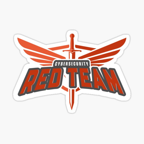"Cybersecurity Sword Wings Red Team" Sticker for Sale by Fsestyle ...