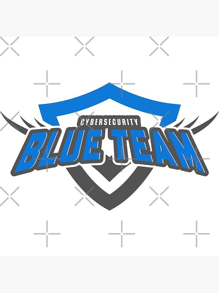 "Cybersecurity Shield Blue Team" Poster for Sale by Fsestyle | Redbubble