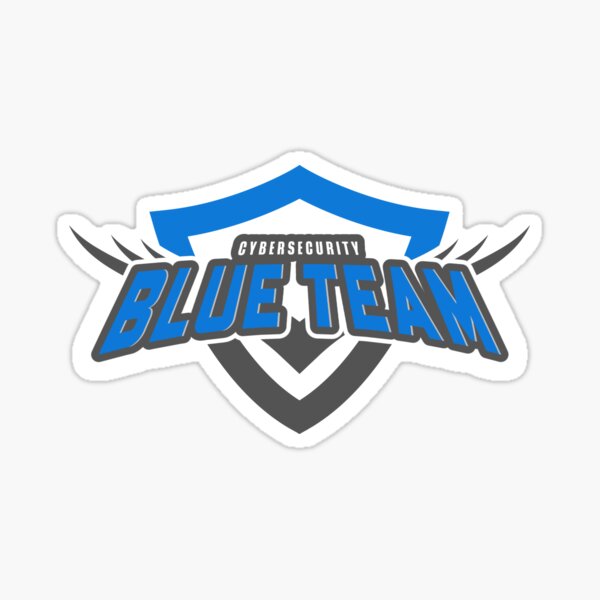 "Cybersecurity Shield Blue Team" Sticker for Sale by Fsestyle | Redbubble