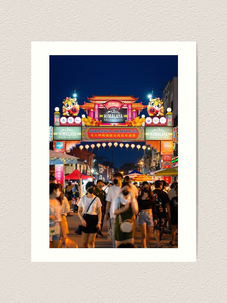 "Jonker Walk Night Market, Melaka city." Art Print for Sale by sinseeho ...