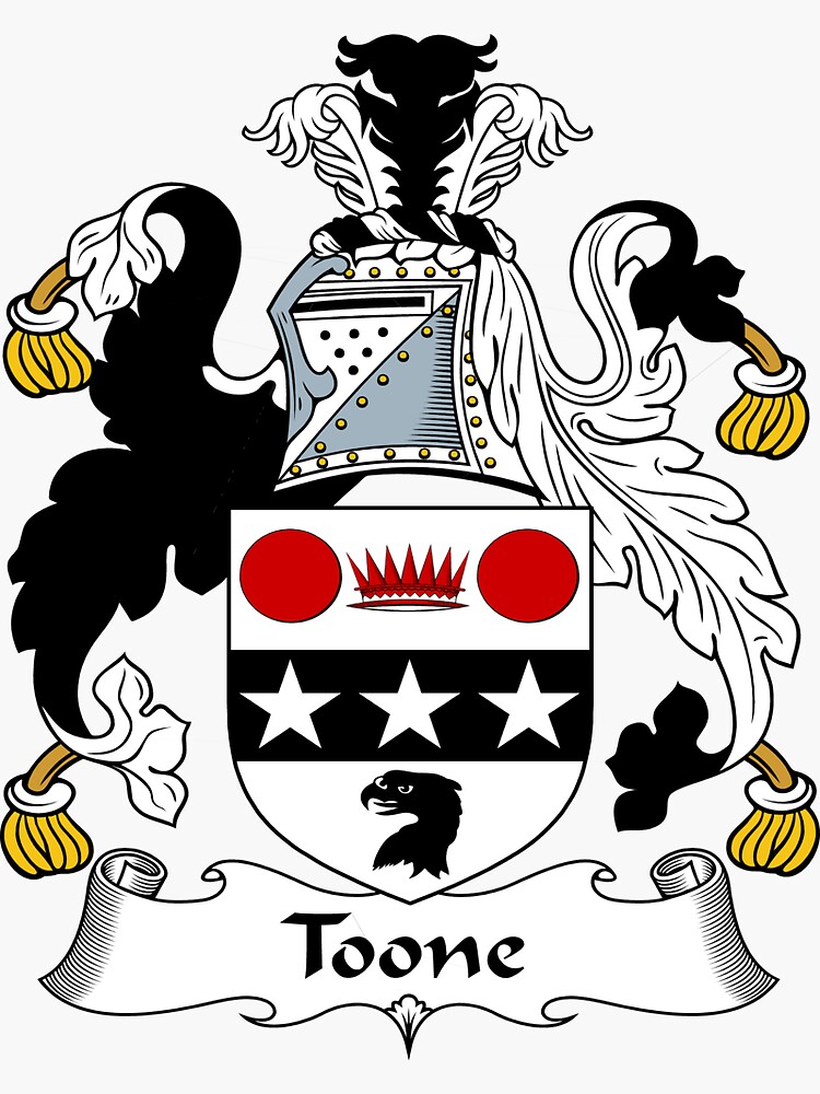 "Toone " Sticker for Sale by HaroldHeraldry | Redbubble