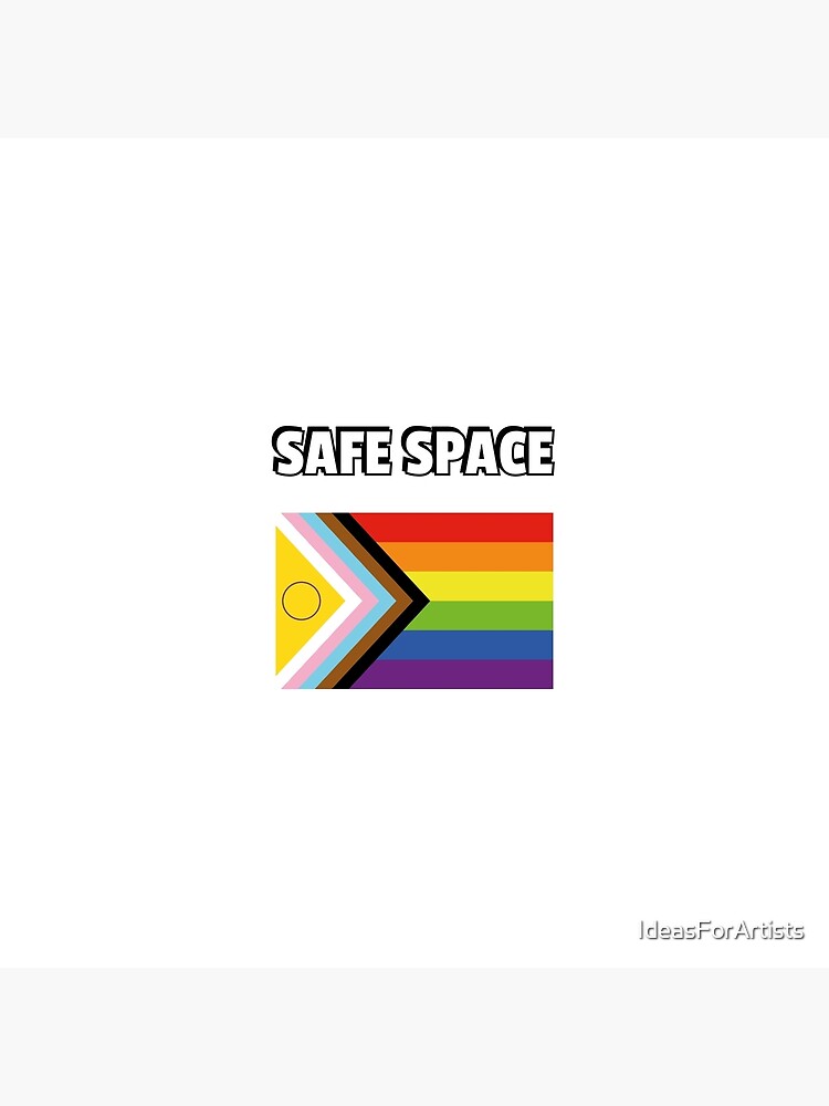 "Intersex Inclusive Pride Progress Pride Flag - SAFE SPACE" Poster for ...