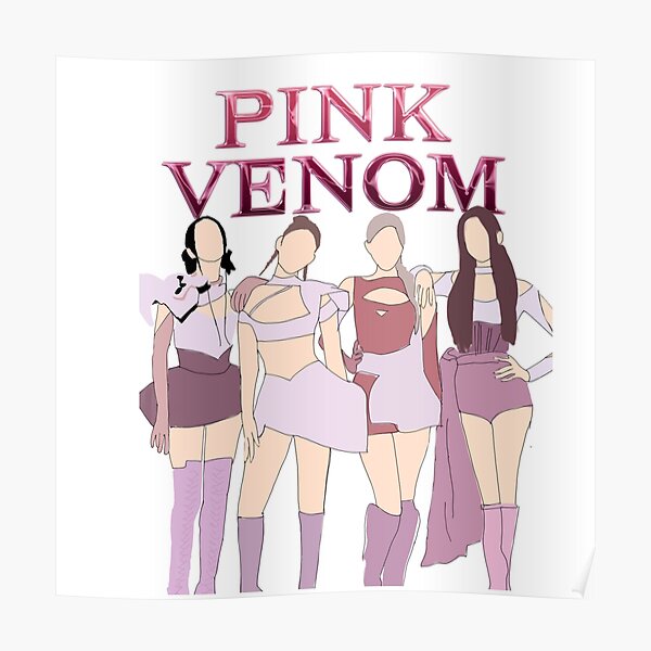 "BlackPink Pink Venom Fanart " Poster for Sale by JOYPARK7 | Redbubble
