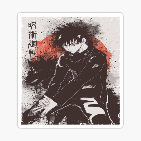 "Jujutsu Kaisen Megumi Fushiguro" Sticker for Sale by Dotsonart | Redbubble