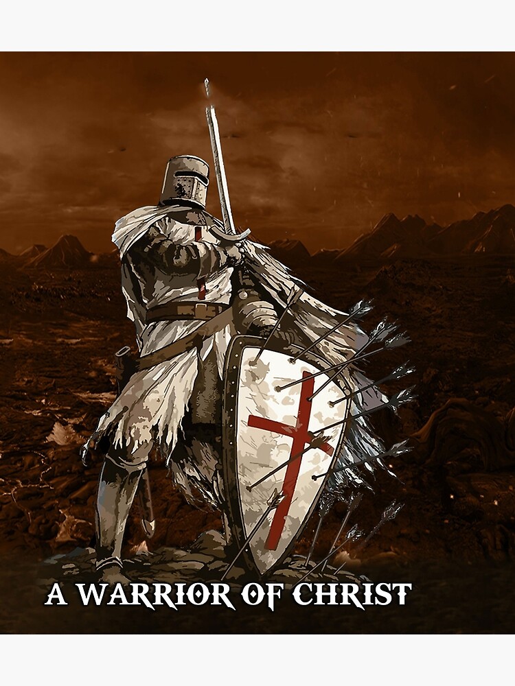 "Armor Of God Knight Templar For Men A Warrior Of Christ" Poster for ...