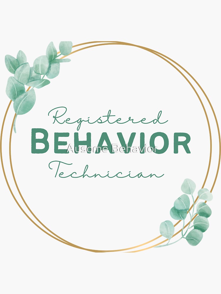"RBT - Florals - Applied Behavior Analysis - ABA - Behavioral therapy ...