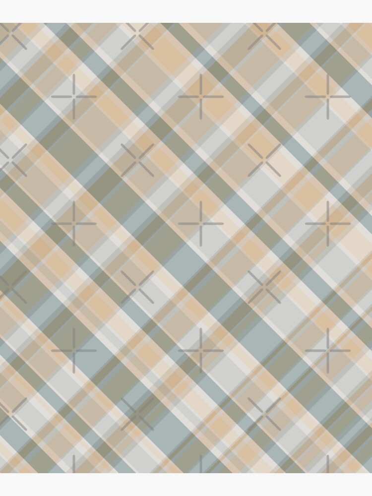 "Hotel Plaid" Sticker for Sale by MsWrenJameson | Redbubble