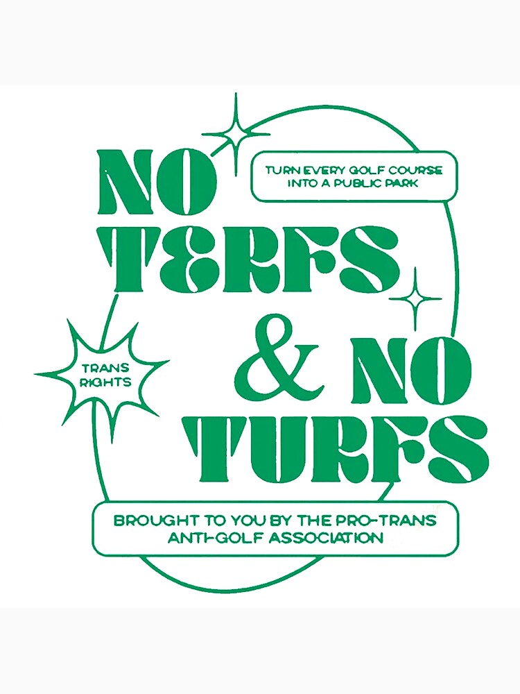 "No Terfs And No Turfs Shirt, Pride Month Shirt" T-shirt for Sale by ...