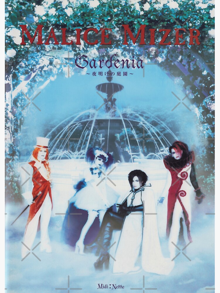 "Gift For Men Malice Malice Mizer Mizer Vintage Retro" Sticker for Sale ...