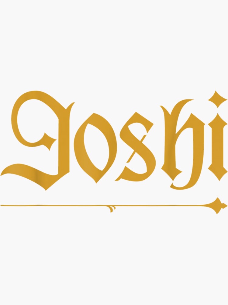 "India Surname Joshi Family Hindi Indian Last Name " Sticker for Sale ...