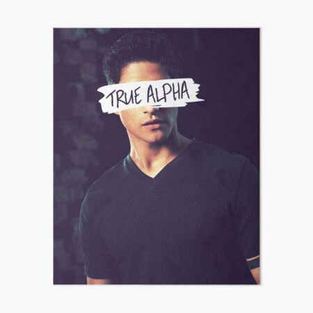 "Scott McCall | True Alpha" Art Board Print for Sale by mumford-and-bum ...