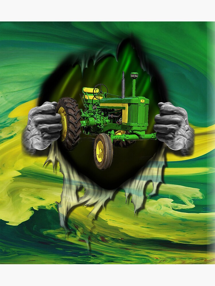 "Gay Pride Tractor Green Art Farmers" Sticker for Sale by OttilieHess ...