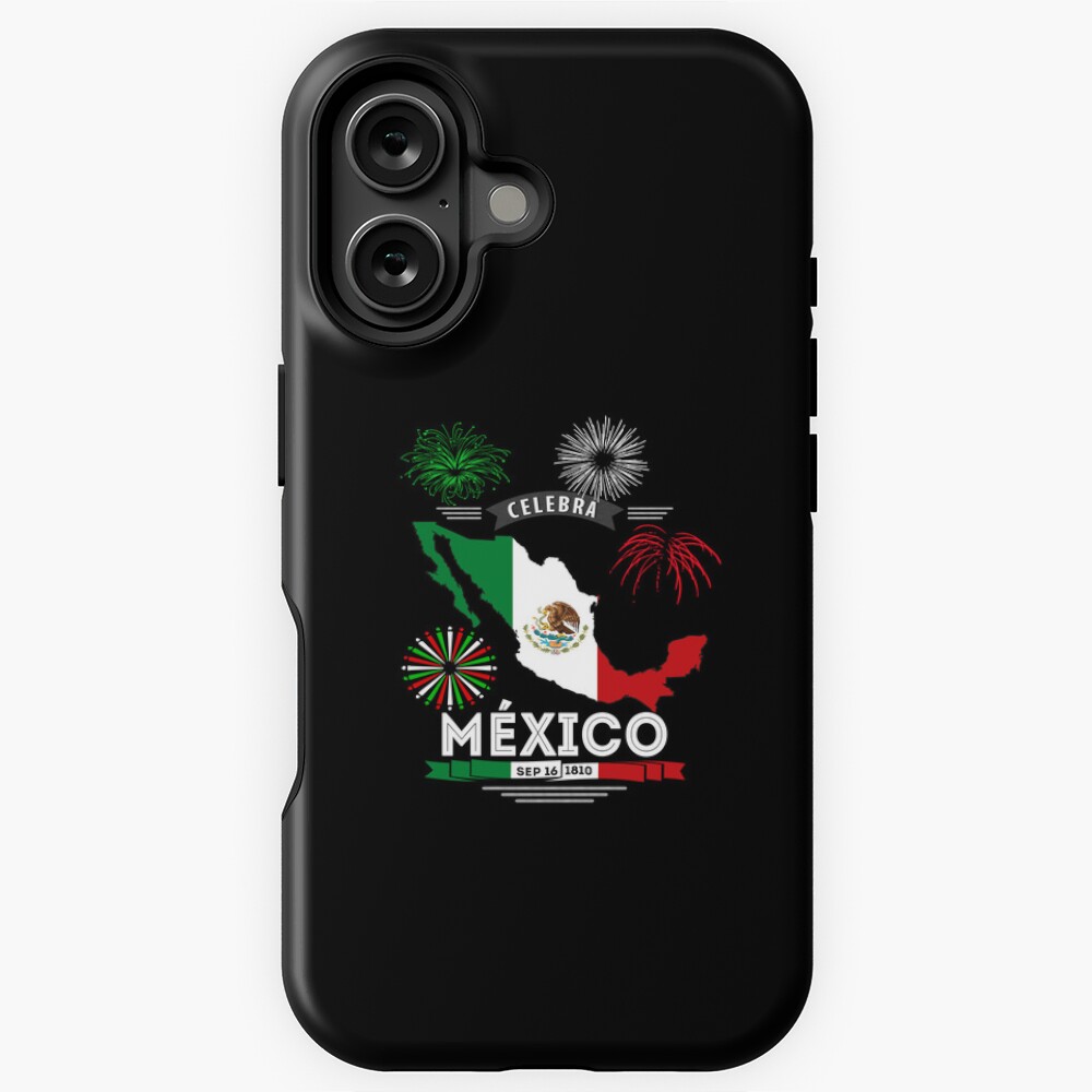 "Celebra Mexico Independencia de Mexico Bandera de Mexico" Sticker for ...
