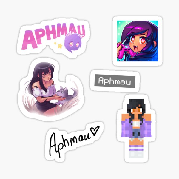 "Aphmau Big Sticker Pack" Sticker for Sale by boscioguidena | Redbubble