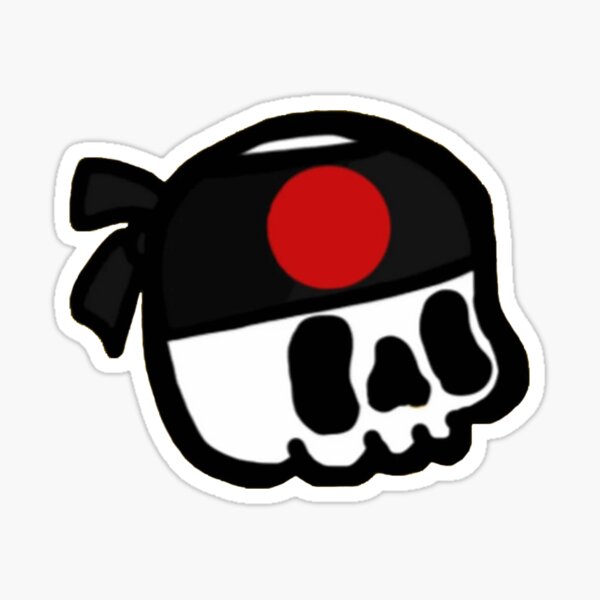 "billzo skull" Sticker for Sale by boscioguidena | Redbubble
