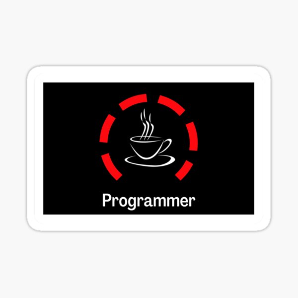 "Life of a Programmer meme, coffee power up" Sticker for Sale by ...