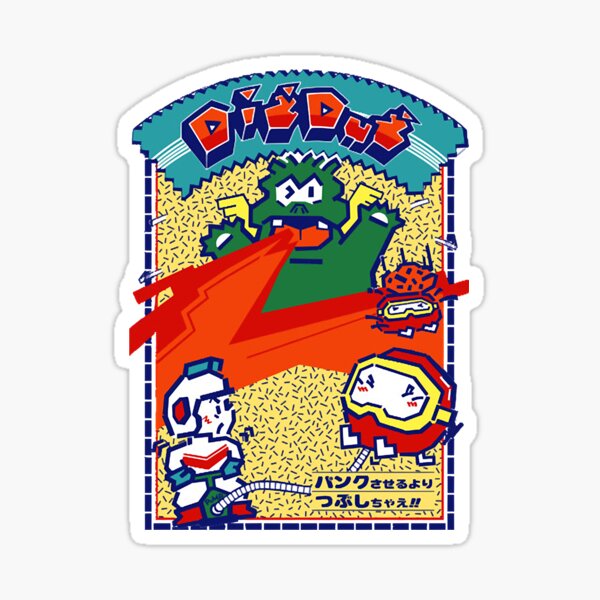 "People Classic Dig Pixel Art Dug Cool Photographic" Sticker for Sale ...