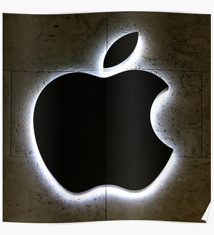 Apple Logo Posters | Redbubble