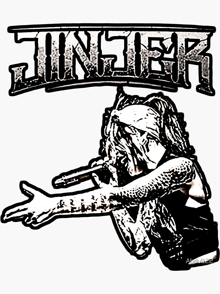 " best musical jinjer design art" Sticker for Sale by Abdul122 | Redbubble